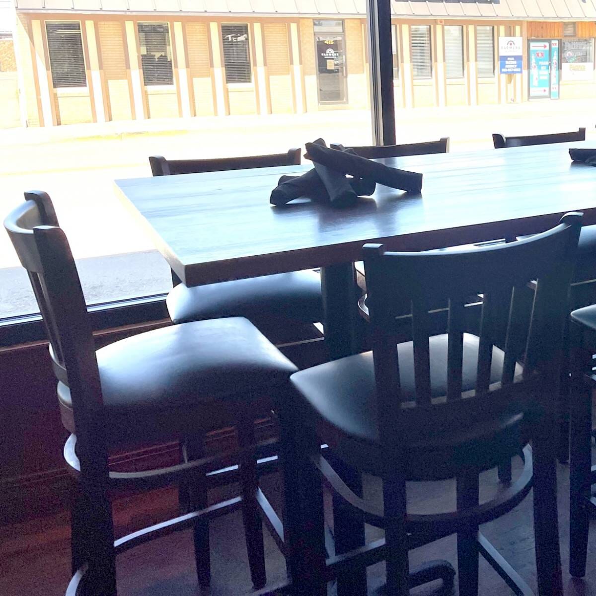 Milly Wood Restaurant Bar Stool in Natural Stain